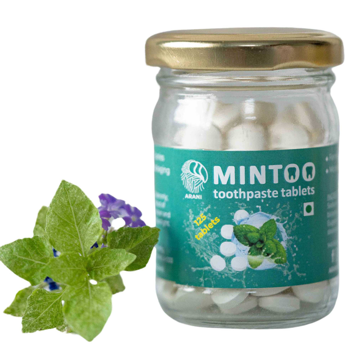 MINTOO Clove (125 Toothpaste Tablets) | Plastic Free Store – Arani Ecosteps